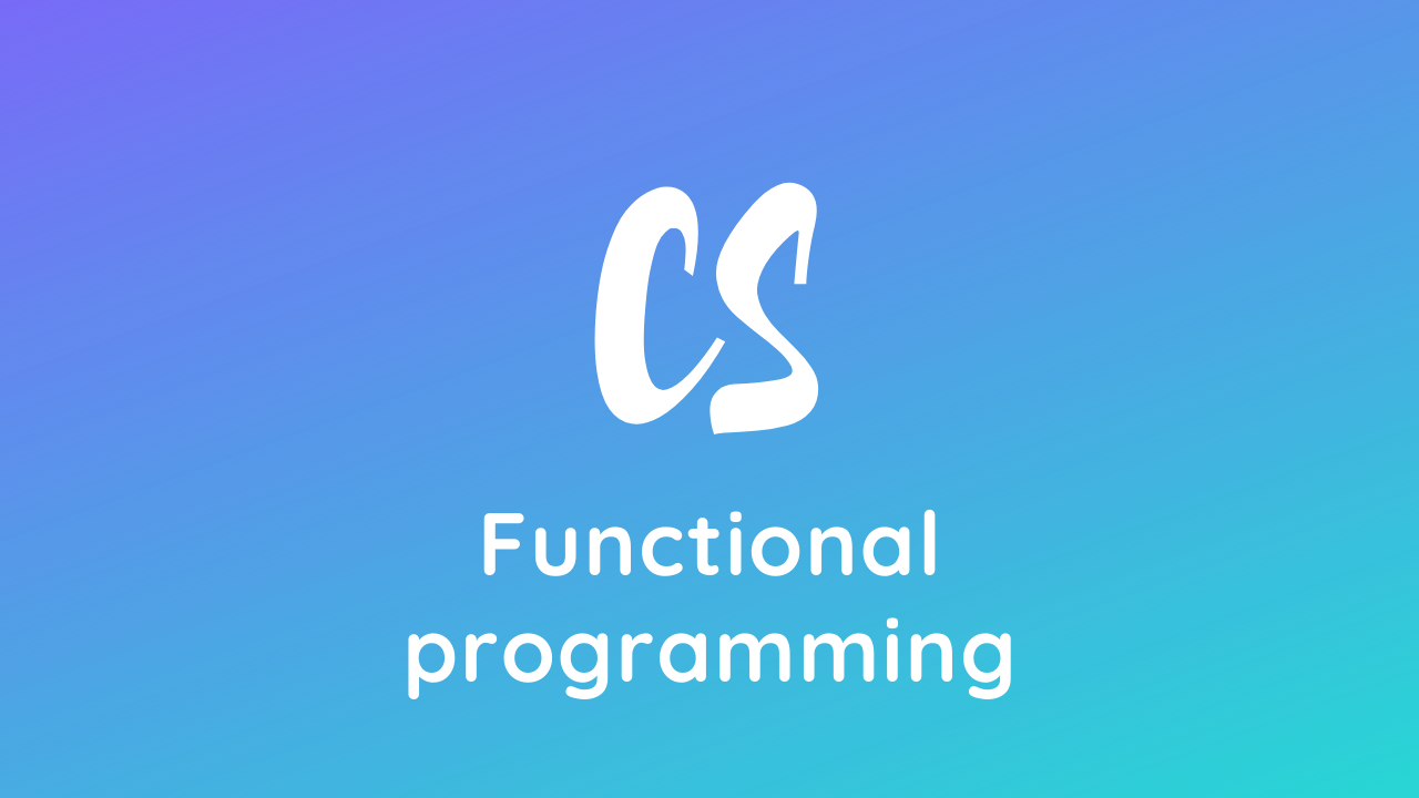 Csfunctional Programming 함수형 프로그래밍 Pipe
